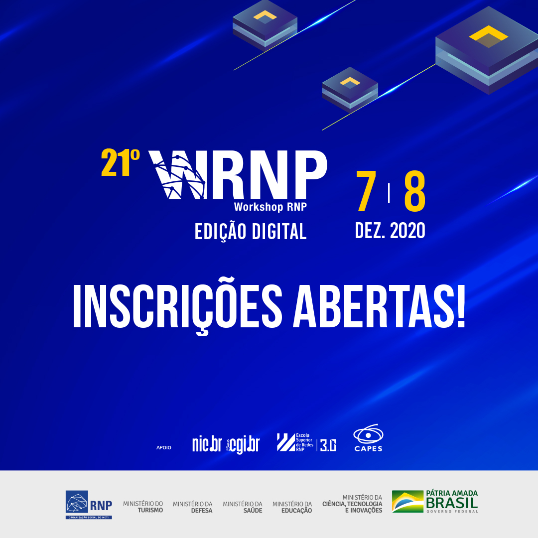 RNP anuncia a 21ª edição do WRNP em formato 100% online e gratuito ...
