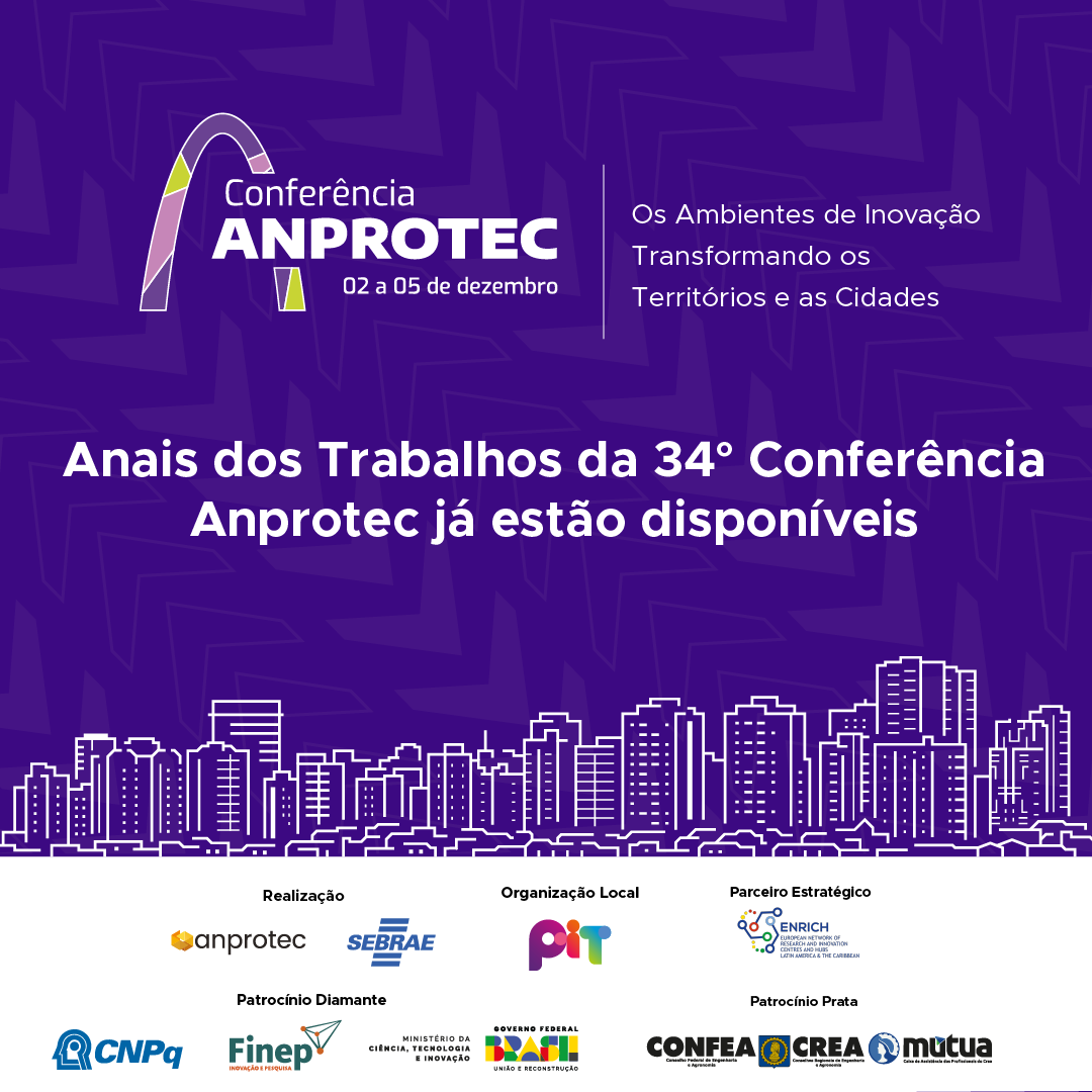 Já estão disponíveis os Anais dos Trabalhos apresentados na 34ª ...